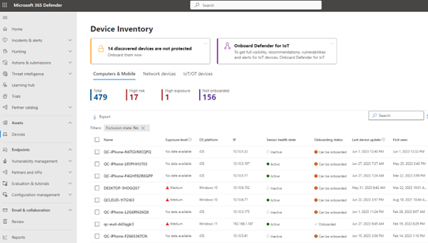 Microsoft Defender Spotlight - Automated Discovery - Quorum Cyber